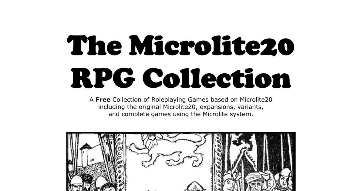 The Microlite20 RPG Collection | RPG Item | RPGGeek