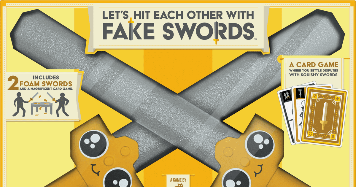 Let's Hit Each Other with Fake Swords | Board Game | BoardGameGeek