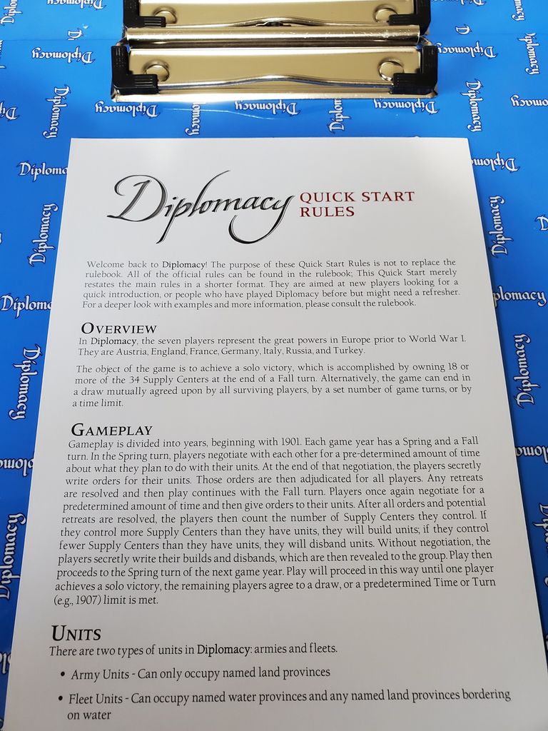 Unboxing the NEW edition of Diplomacy from Renegade Games Studios ...