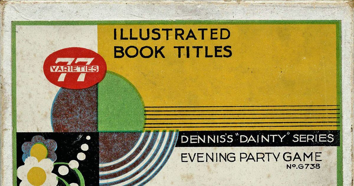 Illustrated Book Titles | Board Game | BoardGameGeek