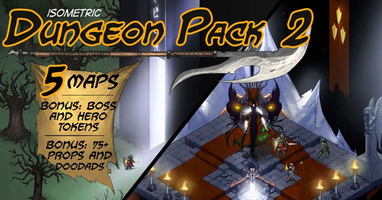 Isometric Dungeon Pack 2 | RPG Item | RPGGeek
