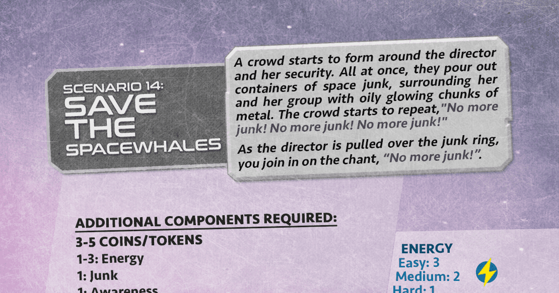 Twin Stars: Adventure Series III – Scenario 14: Save the Spacewhales ...