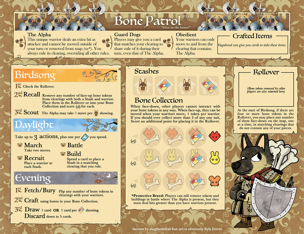 BONE PATROL! (ROOT Fan Faction) Bone to Live! Live to Bone! | Root