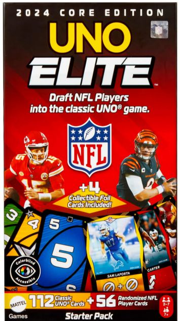Uno Elite NFL: Touchdown or Turnover? | UNO Elite NFL: 2024 Core Edition