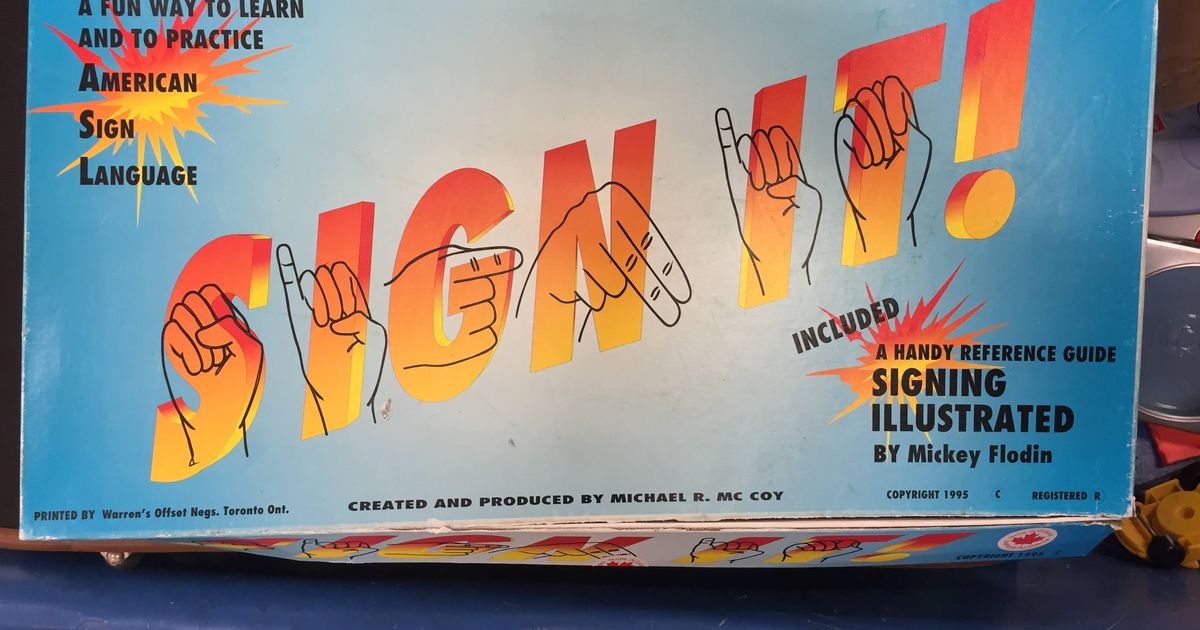 Sign It! | Board Game | BoardGameGeek