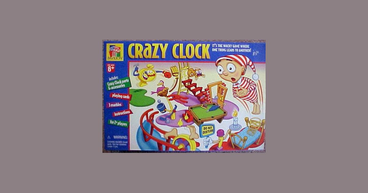 Crazy Clock Game | Board Game | BoardGameGeek