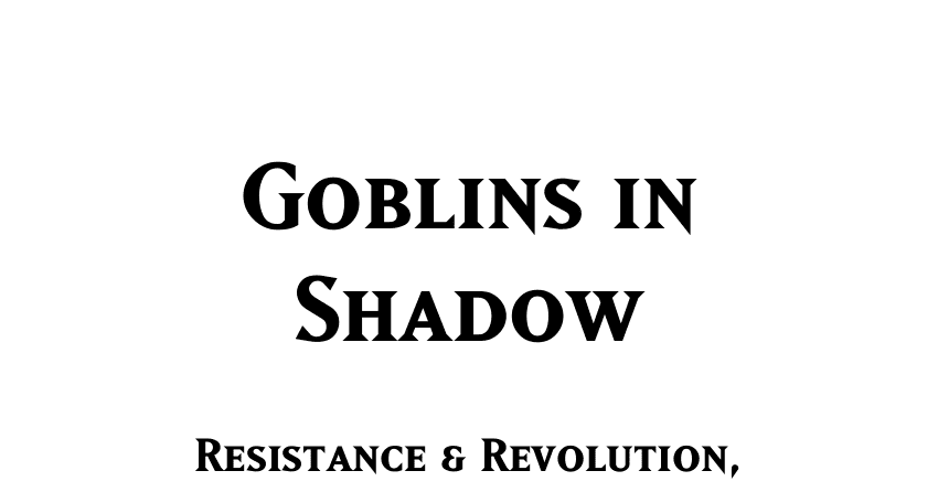 Goblins in Shadow | RPG Item | RPGGeek