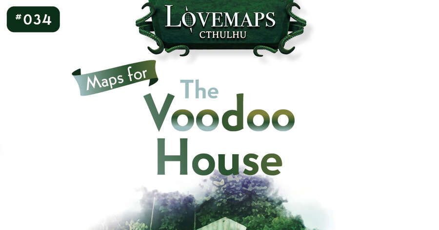 Cthulhu Maps 034: The Voodoo House | RPG Item | RPGGeek