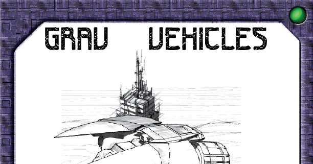 Grav Vehicles | RPG Item | RPGGeek