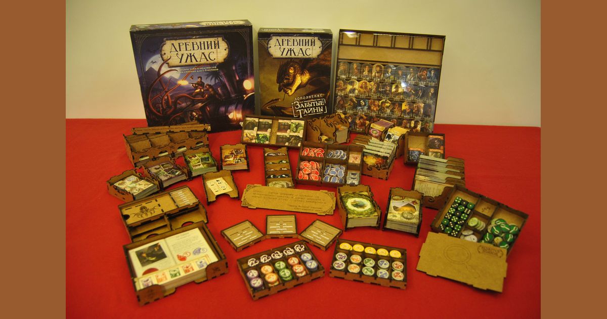 Gamenizer (gaming organizer) for Eldrith Horror | GameBoxAdvanced ...