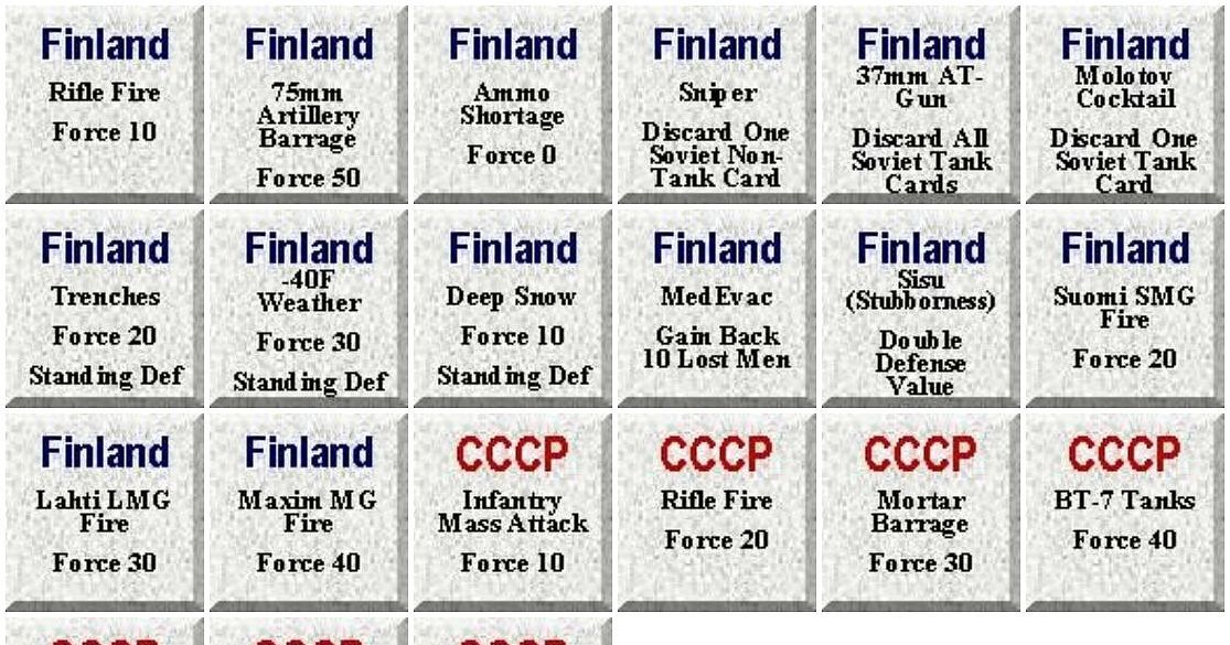 Winter War | Board Game | BoardGameGeek