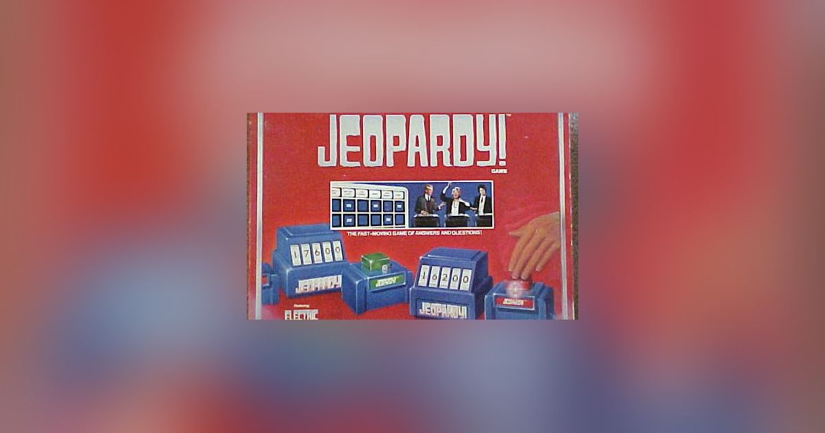 Electric Jeopardy Game | Board Game | BoardGameGeek