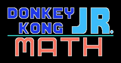 Donkey Kong Jr. Math | Video Game | VideoGameGeek