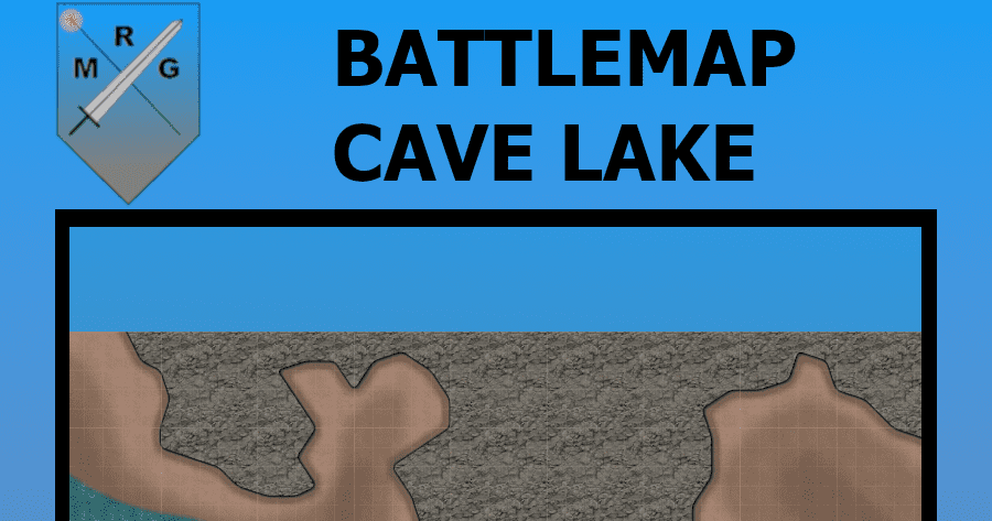 Battlemap Cave Lake | RPG Item | RPGGeek