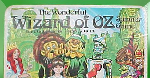 The Wonderful Wizard Of Oz Spinner Game | Board Game | BoardGameGeek
