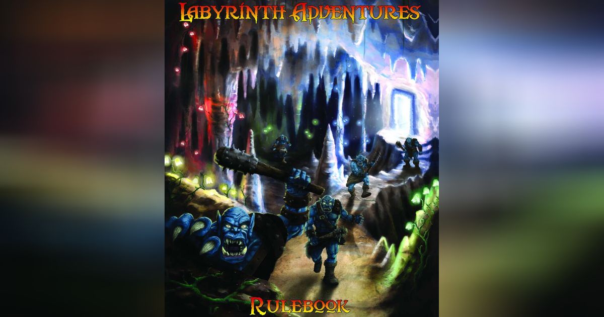 Labyrinth Adventures Rulebook | RPG Item | RPGGeek