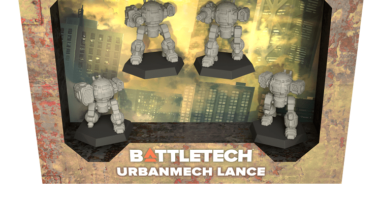 Battletech: Urbanmech Lance | Board Game | BoardGameGeek