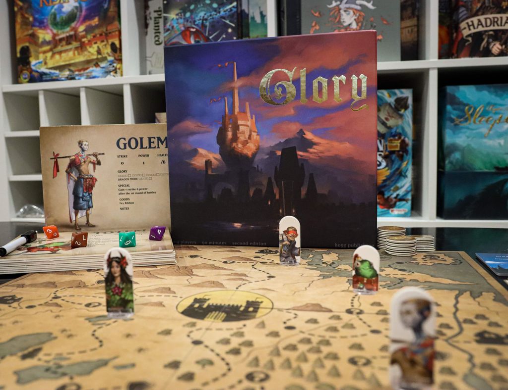 An RPG Board Game with Some Unique Ideas | Glory