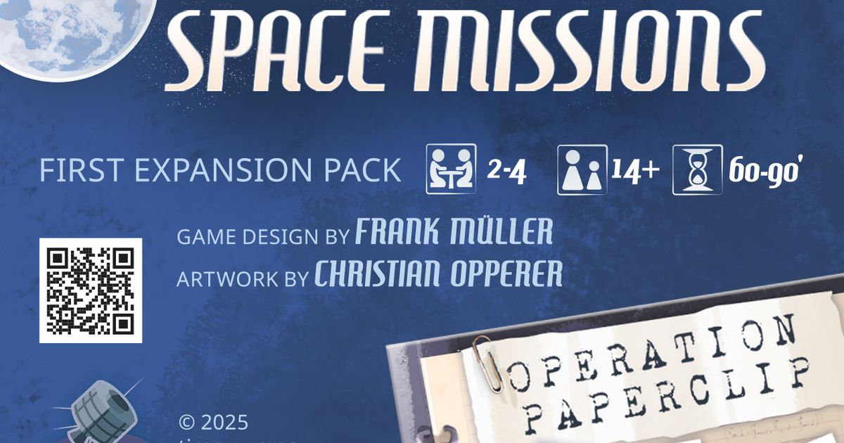 Space Missions: Operation Paperclip | Board Game | BoardGameGeek