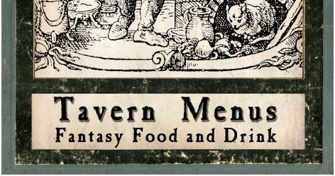 Tavern Menus: Fantasy Food and Drink | RPG Item | RPGGeek