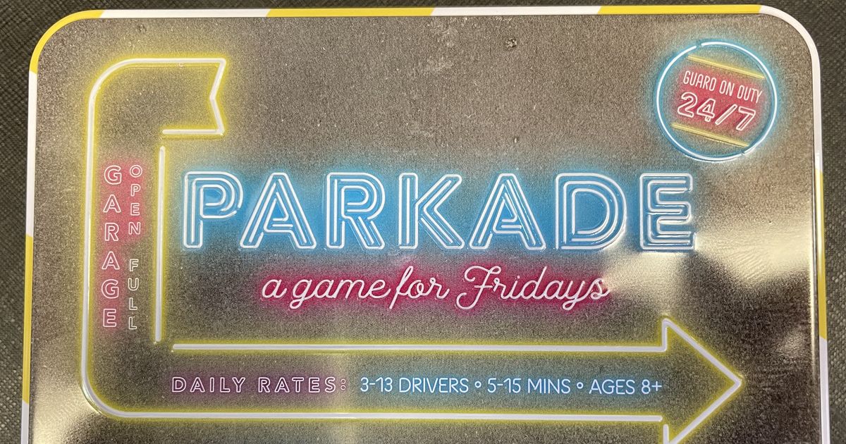 Parkade | Board Game | BoardGameGeek