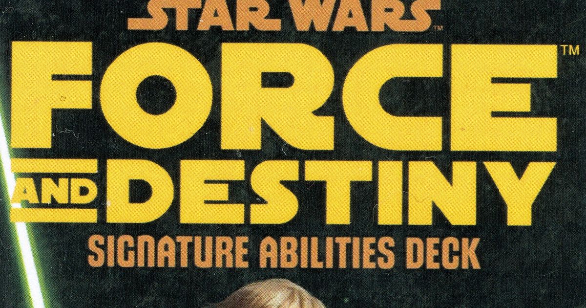 Force and Destiny Signature Abilities Deck: Sentinel | RPG Item ...