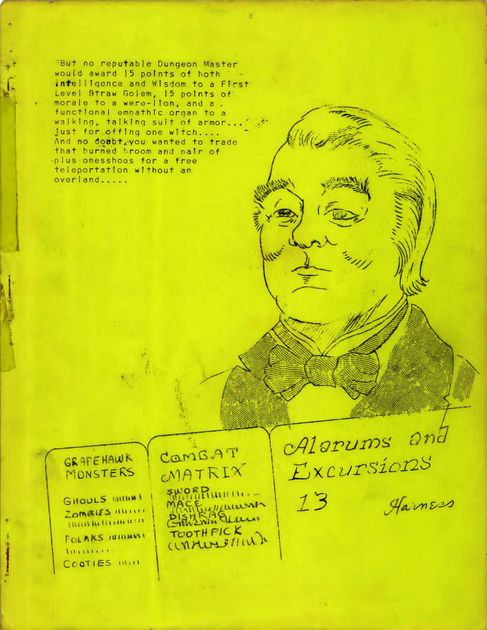 Alarums & Excursions (Issue 13 - Jul 1976) | Issue | RPGGeek