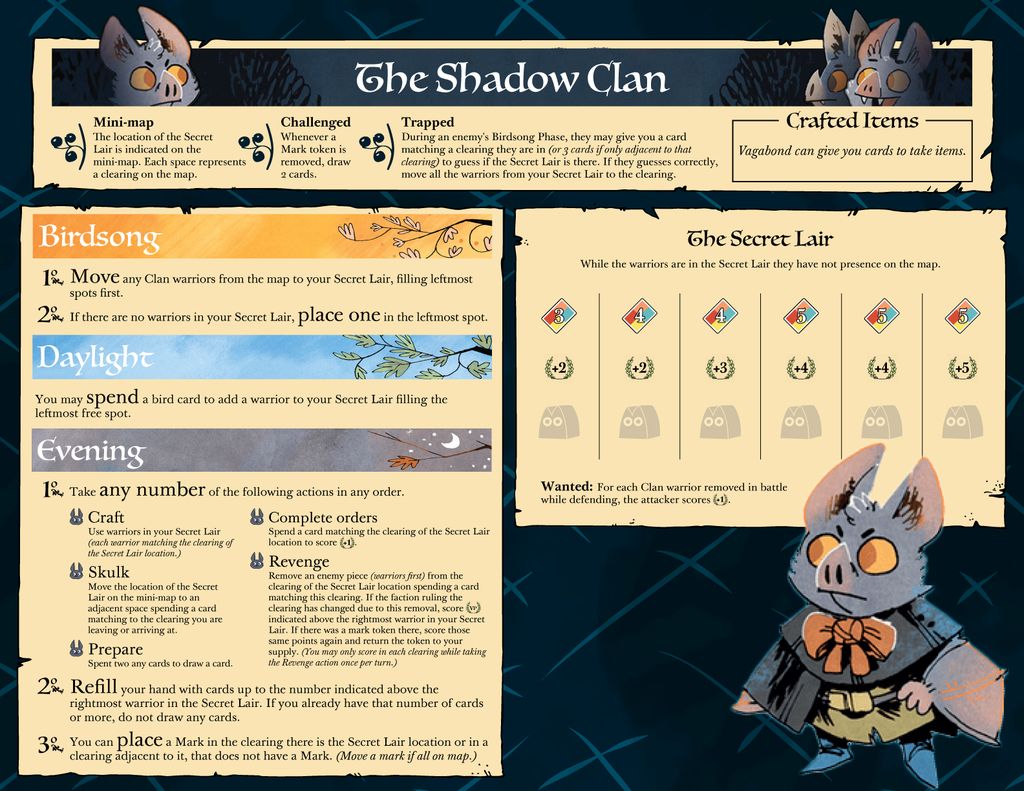 The Shadow Clan - A fan faction with hidden movement | Root