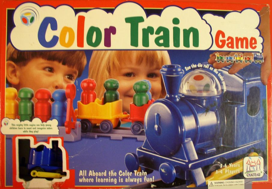 Color Train Game | Board Game | BoardGameGeek