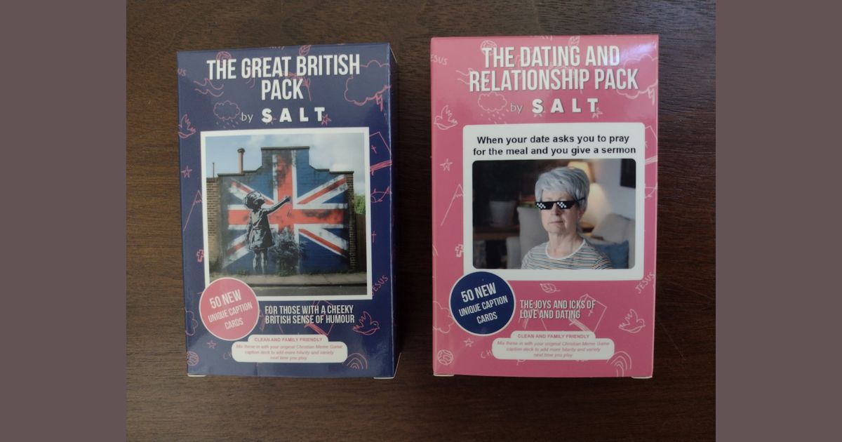Gaming Bits: The Christian Meme Game: The Great British Pack and The ...