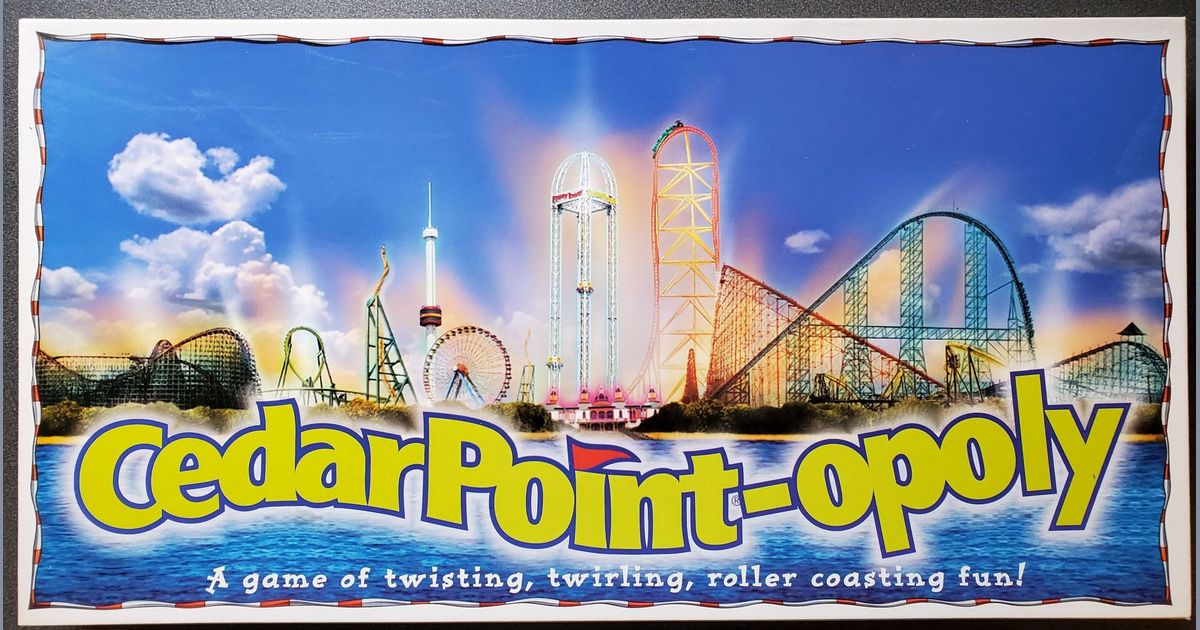 Cedar Point-opoly | Board Game | BoardGameGeek