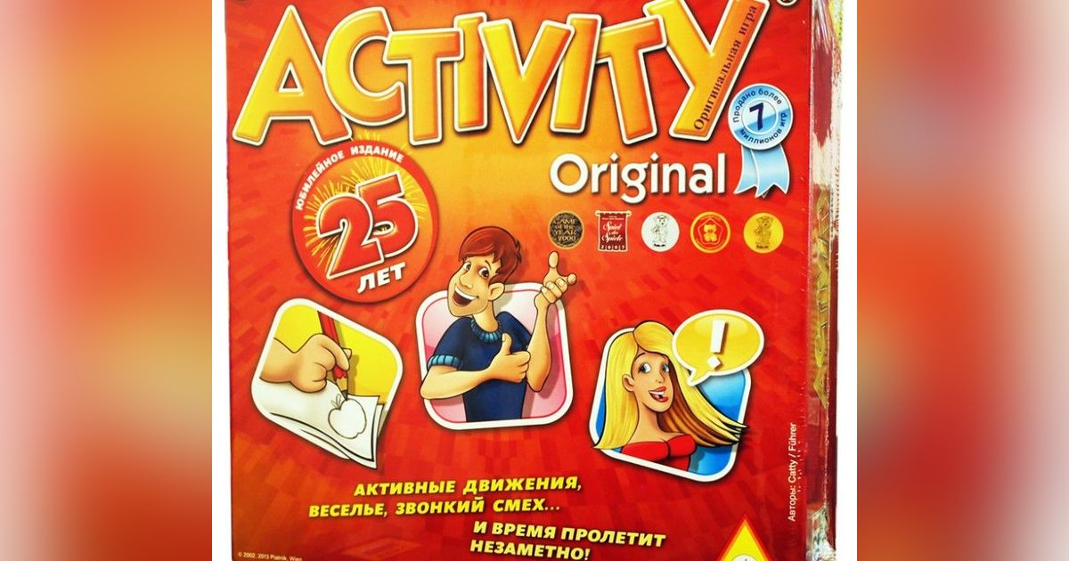 Activity: 25th anniversary edition | Board Game | BoardGameGeek