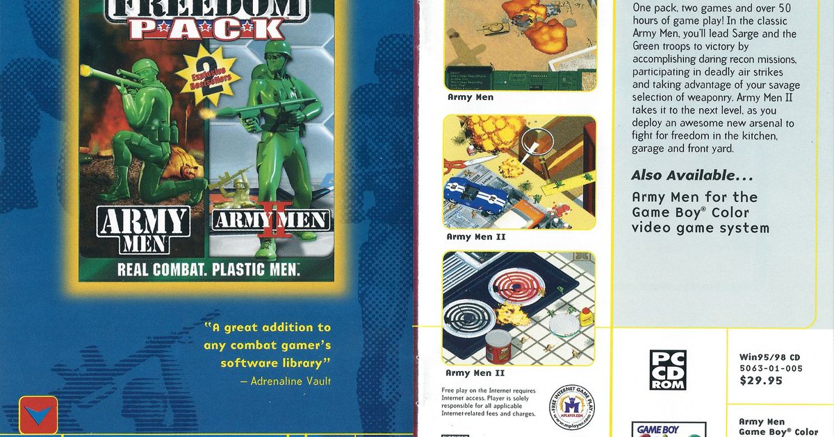 Army Men | Video Game | VideoGameGeek