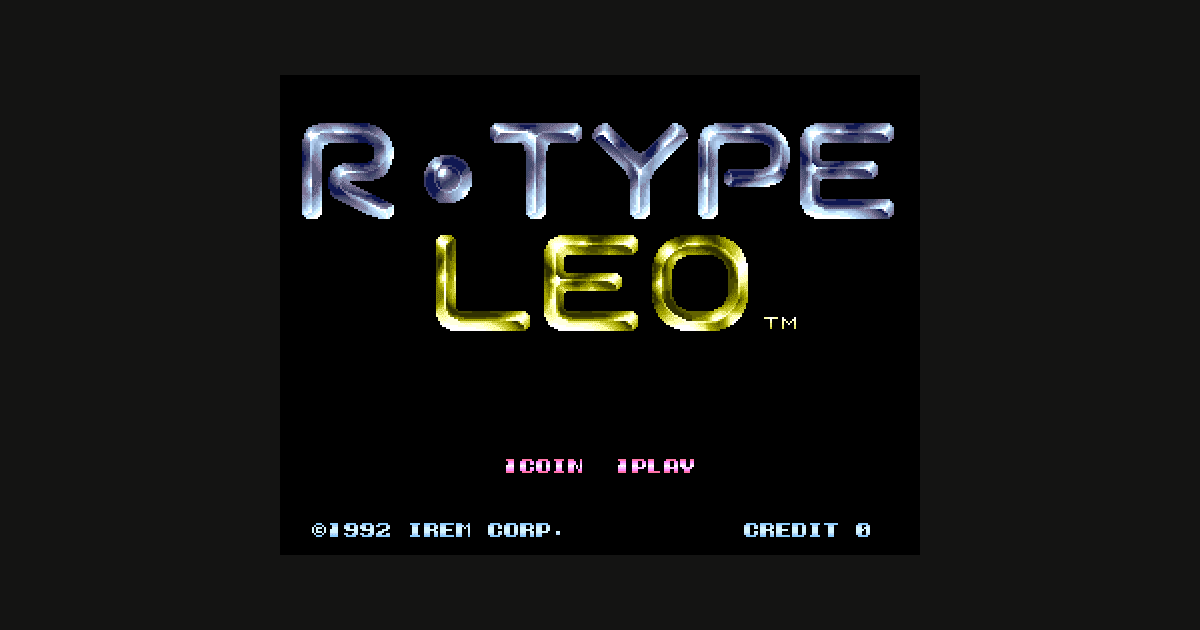 R-Type Leo | Video Game | VideoGameGeek