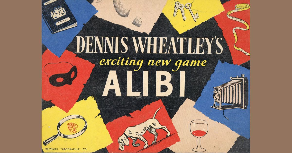 Alibi | Board Game | BoardGameGeek