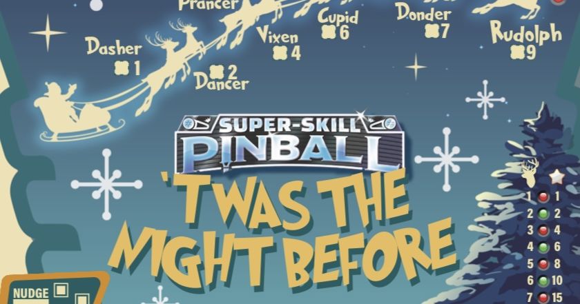 Super-Skill Pinball: 4-Cade – Promo Table 1: ‘Twas the Night Before ...