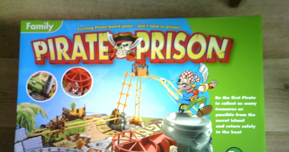 Pirate Prison | Board Game | BoardGameGeek