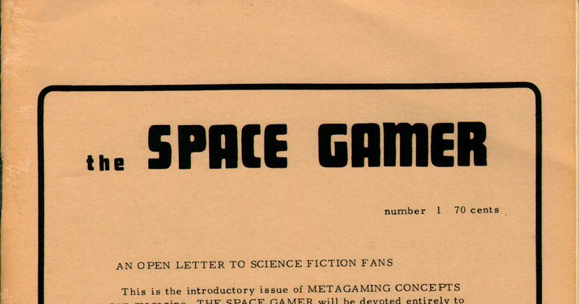 The Space Gamer (Issue 1 - 1975) | Issue | RPGGeek