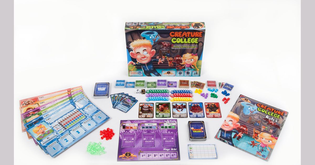 Creature College Kickstarter Review | Polyhedron Collider | VideoGameGeek