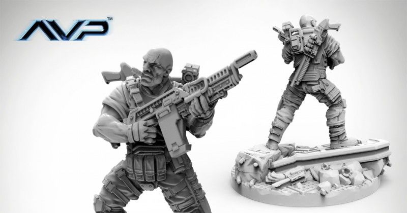 Alien vs Predator: USCM Officer | Board Game | BoardGameGeek