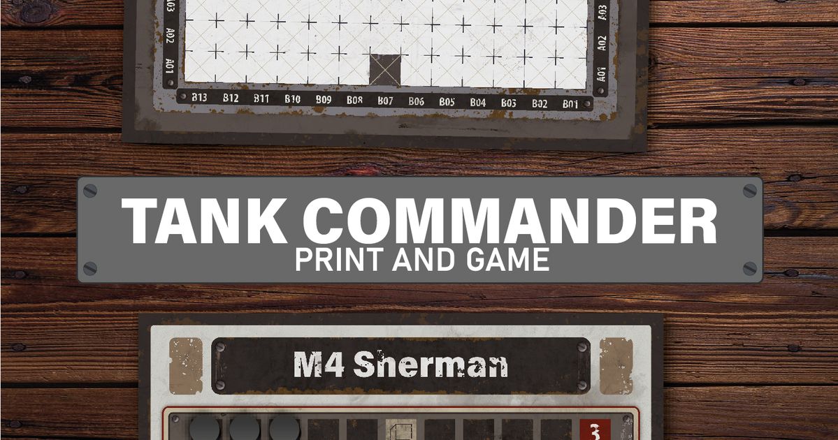 Tank Commander | Board Game | BoardGameGeek
