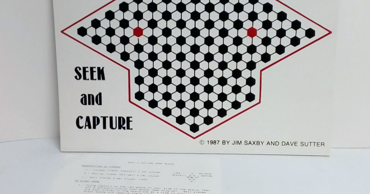 Seek and Capture | Board Game | BoardGameGeek