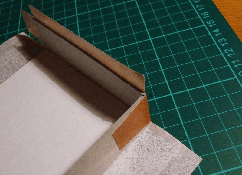 Making a telescoping box the easy way (templates for two-deck card box)