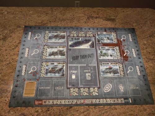Dead of Winter: The Long Night Custom Game Board | Dead of Winter: The ...