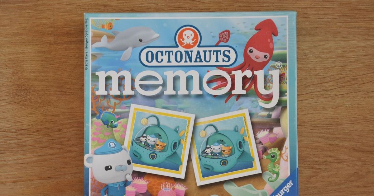 Octonauts Memory | Board Game | BoardGameGeek