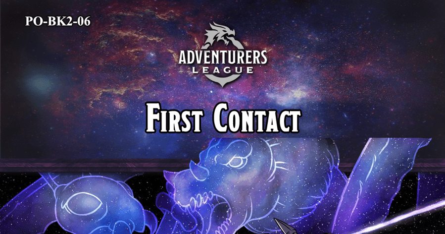 PO-BK-02-06: First Contact | RPG Item | RPGGeek