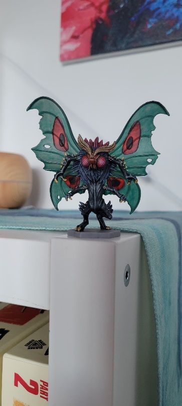 Mothman painted | Unmatched Adventures: Tales to Amaze