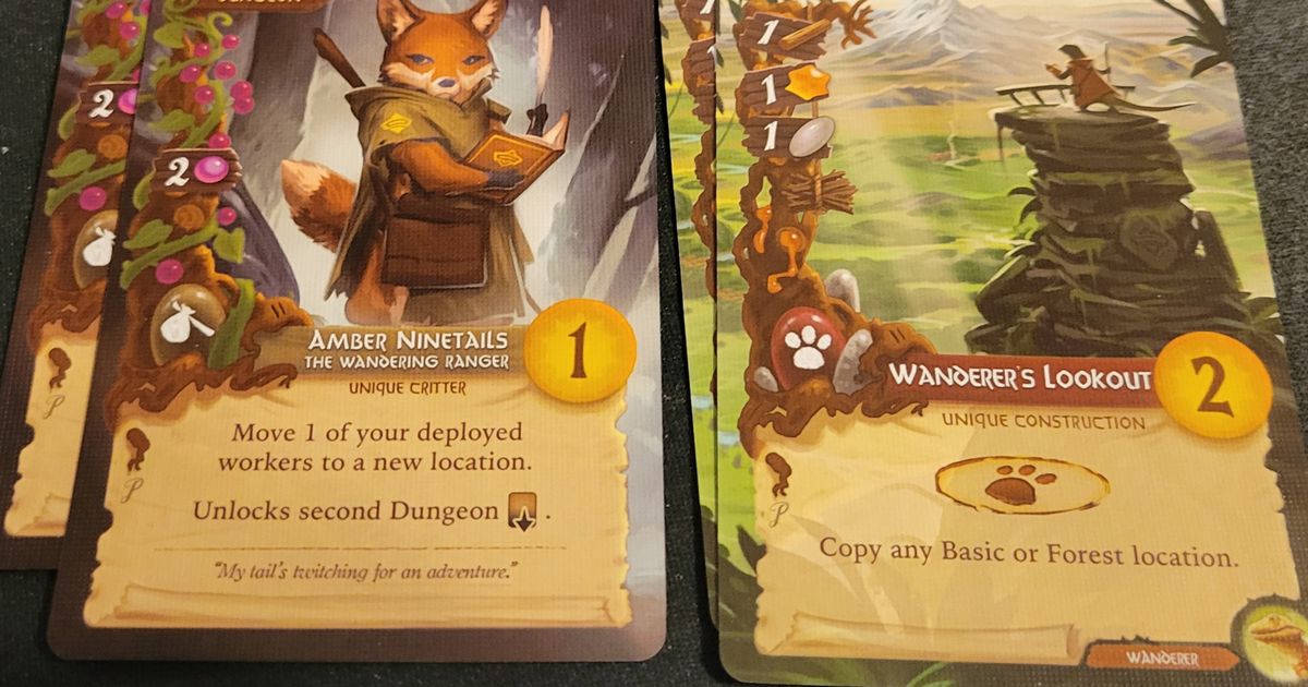 Everdell: The Wanderer's Guide Alternate Art Promo Cards | Board Game ...