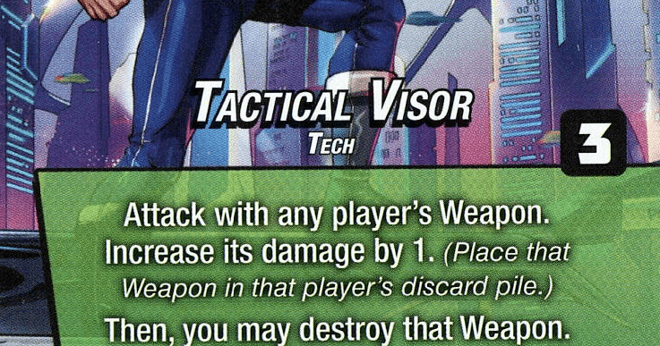 Astro Knights: Tactical Visor Promo Card | Board Game | BoardGameGeek