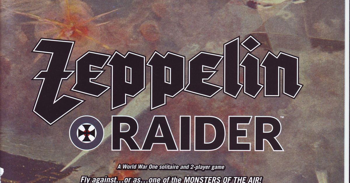 Zeppelin Raider | Board Game | BoardGameGeek